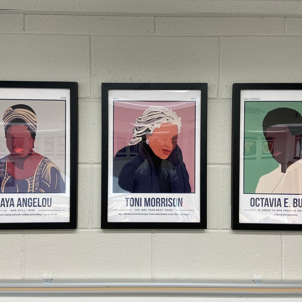 BUY 2 GET 1 FREE | Curate Your Own Library Art Book Cover Prints ...