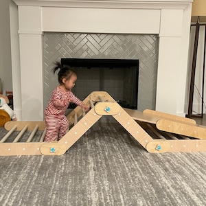 Double-sided Balance Beam Set From 8, Wooden Balance Board, Montessori ...