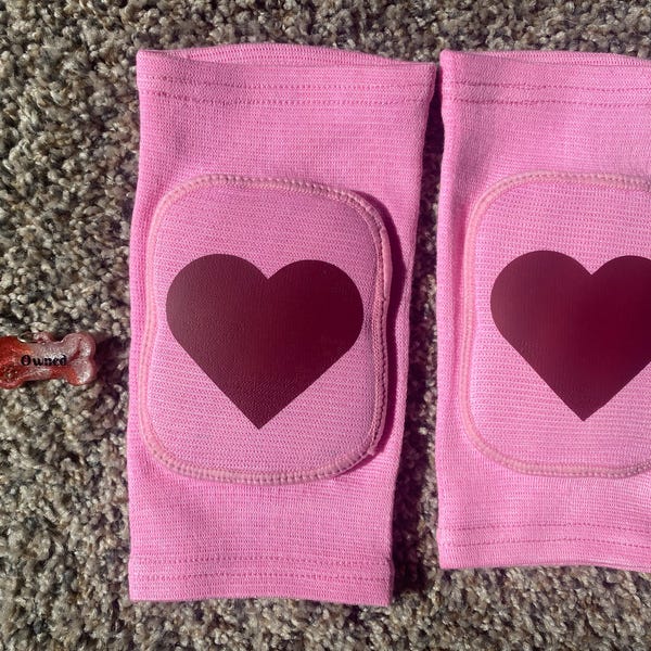 Black Paw Knee Pads - Pole Dancing Knee Protection Paws for Pet Play ...