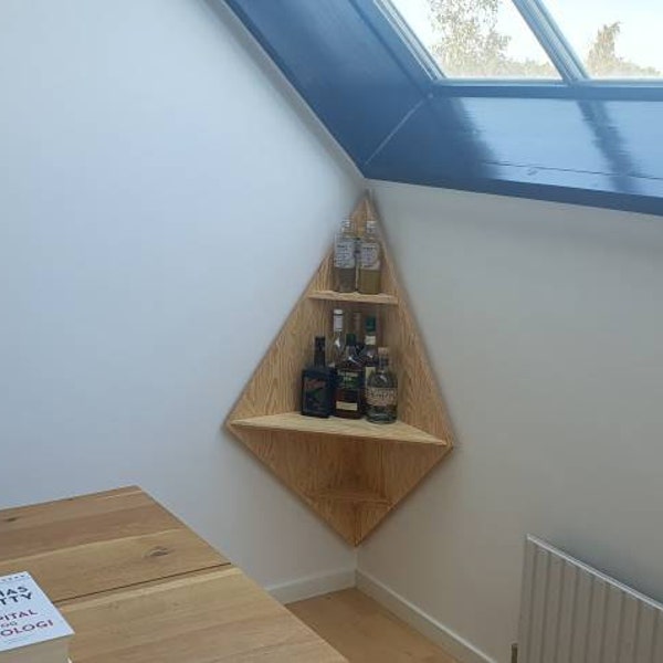 DIAMOND CORNER CABINET - Etsy