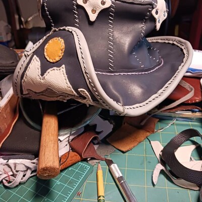 Leather Tool Pouch Pattern Pdf Download Leather DIY Pipe Pouch Video ...