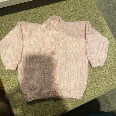 PDF Instant Download Vintage Baby Knitting Pattern Boys/girls Cardigan ...