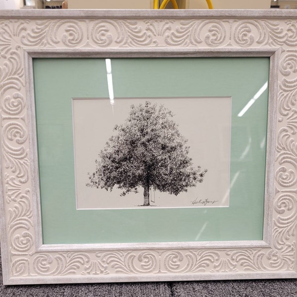 Personalized Thumbprint Tree Wedding Guest Book Alternative - Southern ...