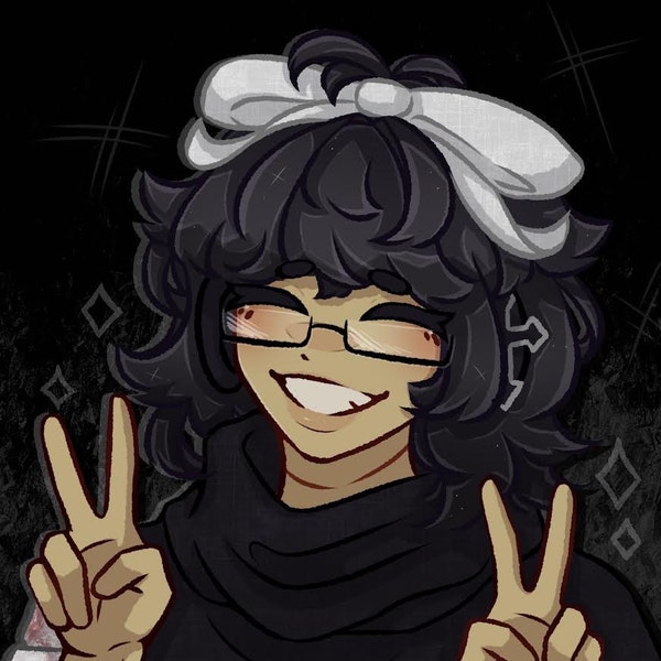 Gubby Bunny Pngtuber | Forsaken Fanart - Etsy