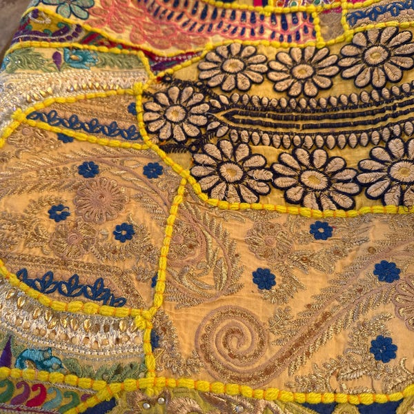 Elegant Traditional Indian Handmade Adventure Wall Hanging Huge Size ...