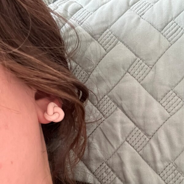 Tangerine, Sky Blue, and Turquoise Rainbow Polymer Clay Keychain - Etsy