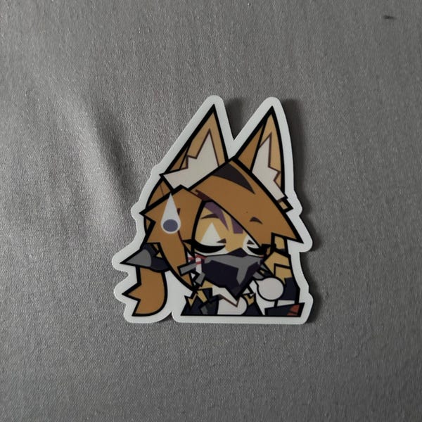 Lycaon Rose Vinyl Sticker - Etsy