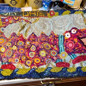 1840 Flowers Fraktur, Rug Hooking Pattern - Etsy