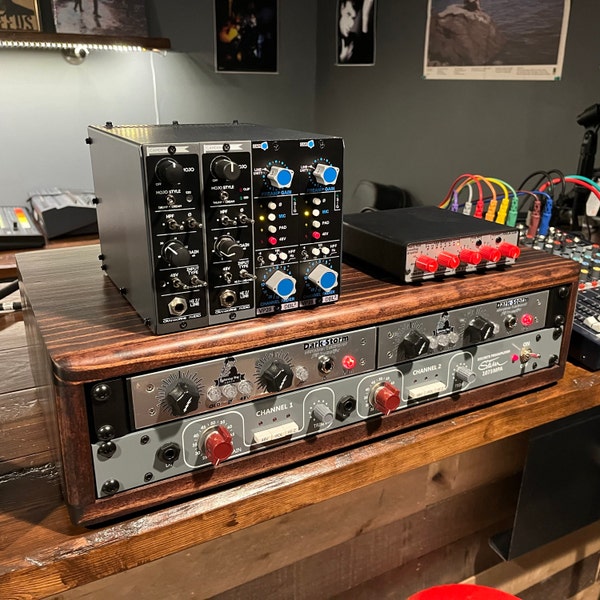 Nice-racks 4-space Studio Rack, Choose Your Depth, Choose Your Stain ...