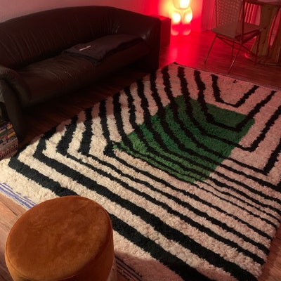 Red Round Pouf Handmade Footstool Round Red Pouf Ottoman Pouf - Etsy