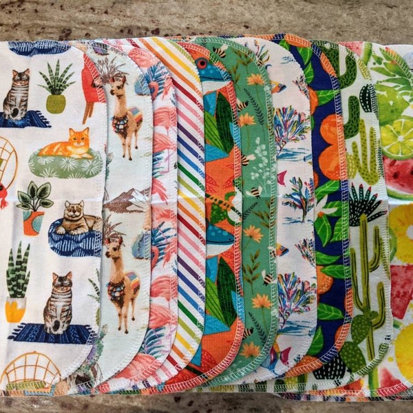 Individual Prints No Paper Towels // Set of 12 No Paper Towels ...