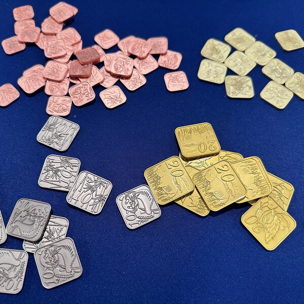 Terraforming Mars Deluxe Metal Coin Set - Etsy