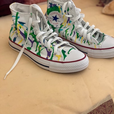 Custom Splatter Paint Shoes - Etsy