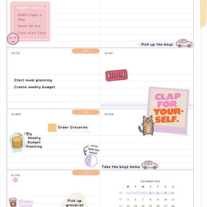 Digital Stickers Pack Digital Planner Stickers Book for Goodnotes ...