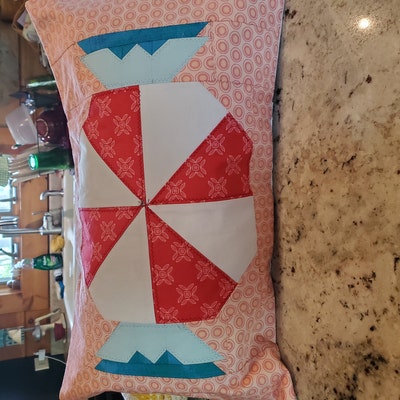 Christmas Peppermint Candy Quilt Block PDF Pattern Includes ...