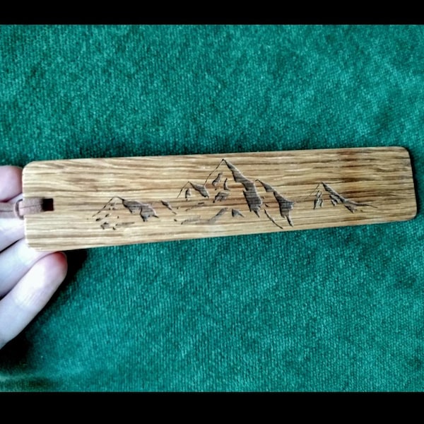 Laser Engraved Wooden Bookmark " I Was Groot" - Etsy