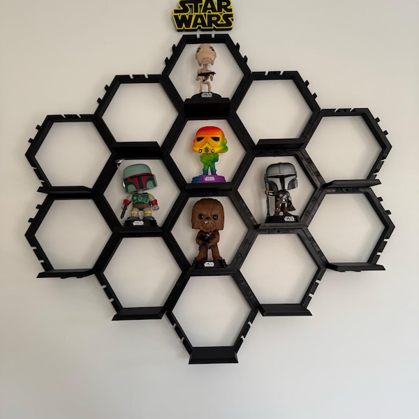 Funko Pop Locking Wall Shelf W/ Display Funko Pop / Stage Funko Pop ...