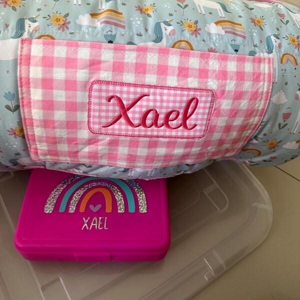 Kids Lunch Bag, Matching Backpack, Unicorn Backpack, Personalized ...