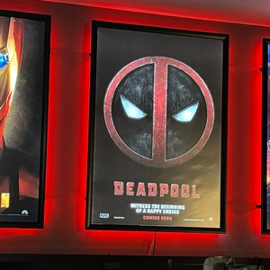 4-PACK Custom LED Light Box Poster Frames Glowbox LLC - Etsy