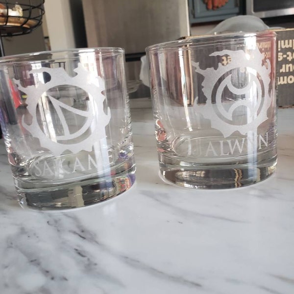 Mass Effect Spectre Pint Glass Spectre Engraved Beer Glass Mass Effect ...