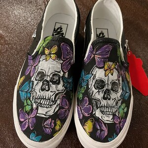 CUSTOM Team Shoes Custom Vans Custom Converse Sports Teams - Etsy