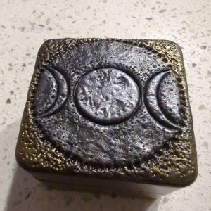 Ring Box Black Proposal Phase Moon Sci Fi Fantasy Box Mythical Jewelry ...