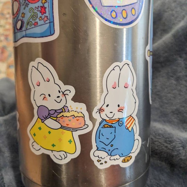 Ruby, Max and Ruby Inspired Stickers Nostalgia Nostalgic holographic ...