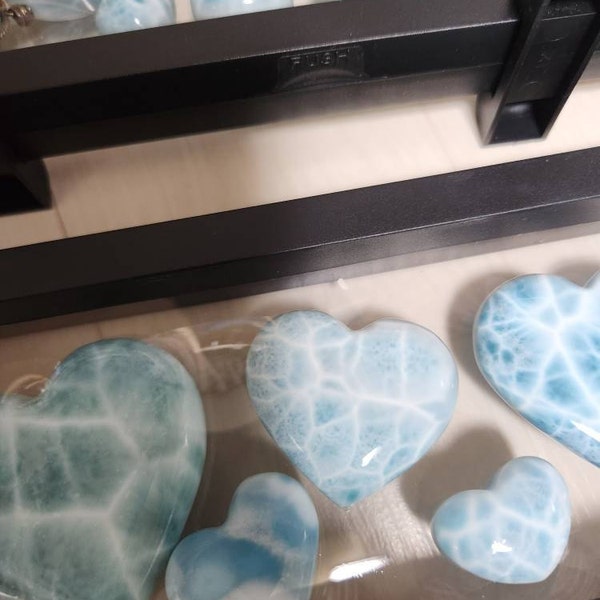 160g AAA High Quality Sky Blue Larimar Slab, Larimar Crystal, High ...