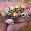 Human Skeleton HO Scale 1:87 Miniature for Horror Diorama, Dollhouse ...