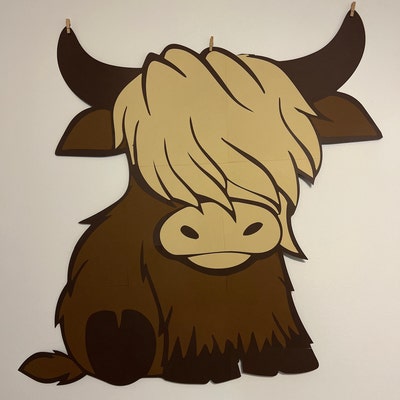 Baby Cow Svg Highland Cow Svg Cuttable Design SVG PNG Dxf Eps Ai Pdf ...