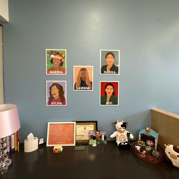 Eleanor Roosevelt Feminist Icon Poster Unique Feminist Wall Art - Etsy