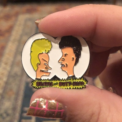 Beavis & Butthead Pin Perfect to Pin to Hat Lapel Camera - Etsy