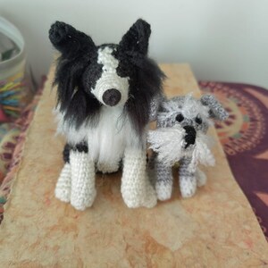 Crochet Pattern for Finnly, Realistic Crochet Border Collie Dog ...