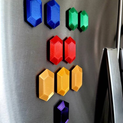 Minecraft Style Ore Magnets - Etsy
