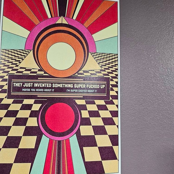 Getting Dark Retro Scifi Liminal Space Poster - Etsy