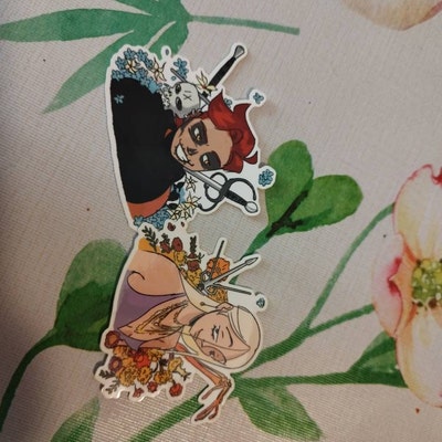 Gideon the Ninth 3x3 Six Sticker Bundle - Etsy