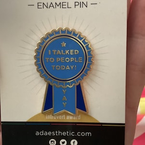 Awful Award Enamel Lapel Pin - Etsy