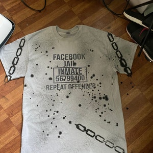 Facebook Jail Inmate PNG and SVG - Etsy