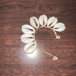 Cowrie Shell Headband Cowrie Shell and Rose Quartz Headband - Etsy