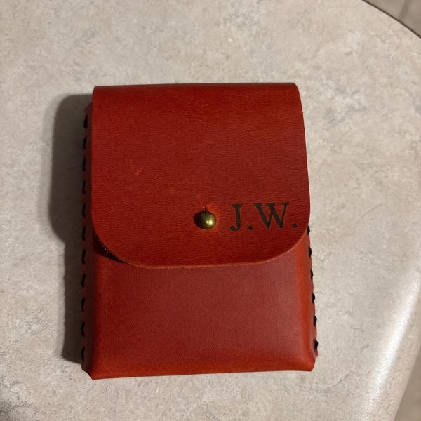 Leather Playing Card Case, Poker Card Storage Case, Playing Card Sleeve ...