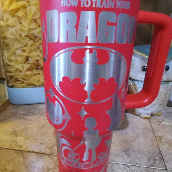 WALLEN Tumbler Cup Permanent Laser Engraved Large 40oz With Handle Lid ...