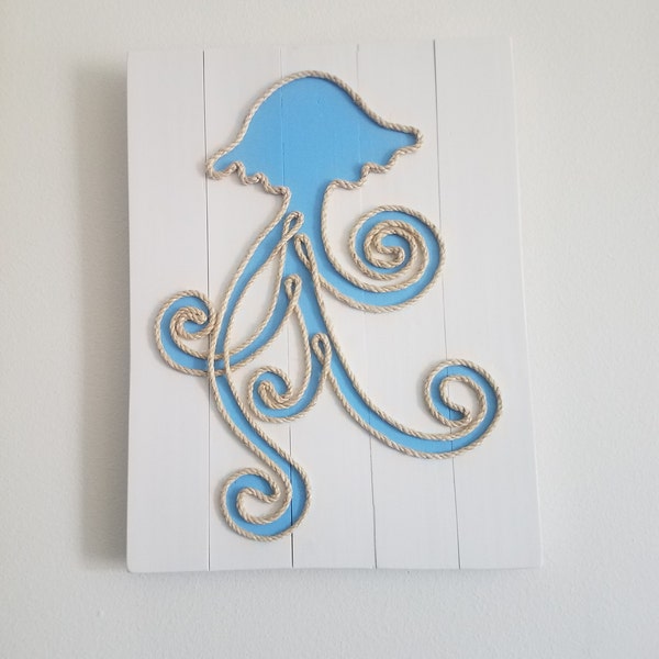 Handmade "aloha" Pineapple With Rope Beach Pallet Art Coastal Decor ...