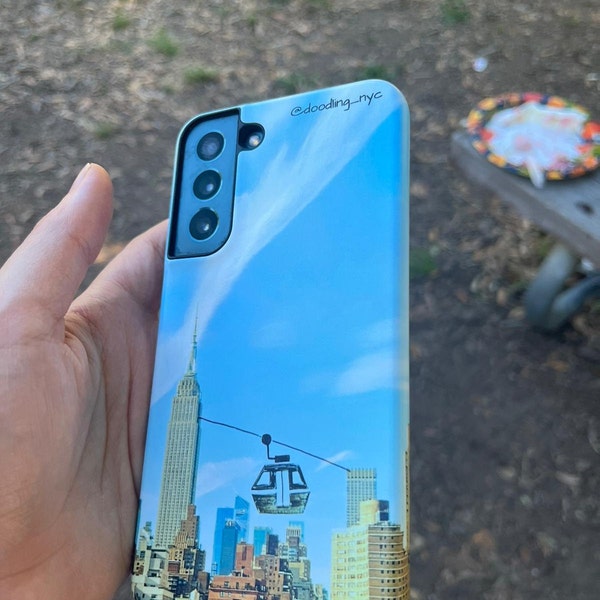 Hand Drawn Submarine Doodle NYC Skyline Writing Journal, Artsy Travel ...