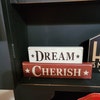 Single Word Blocks Country Shelf Sitter Wood Sign Choose Any 1 Great ...