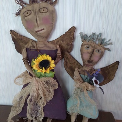 Instant Download Sewing Pattern Primitive Early Style Folk Art ...