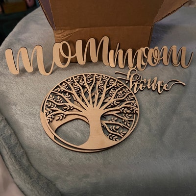 Tree of Life 2 Laser Cut Out Unfinished Wood Shape Craft Supply - Etsy