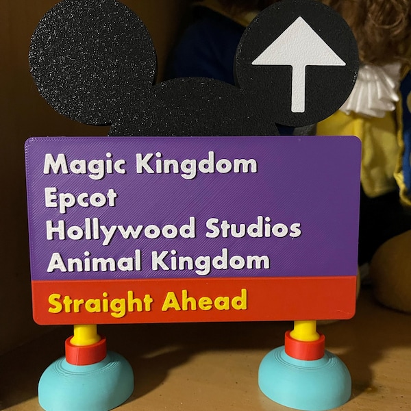 Magical Road Sign Tray Decor - Etsy