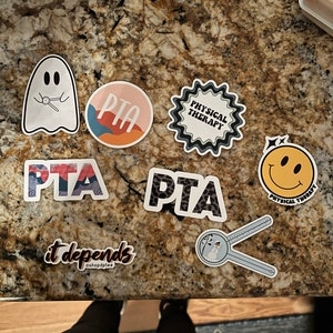 It Depends Die Cut Sticker Doctor of Physical Therapy - Etsy