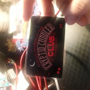 Monster Lover/ Fker Permit Laminated Holographic - Etsy