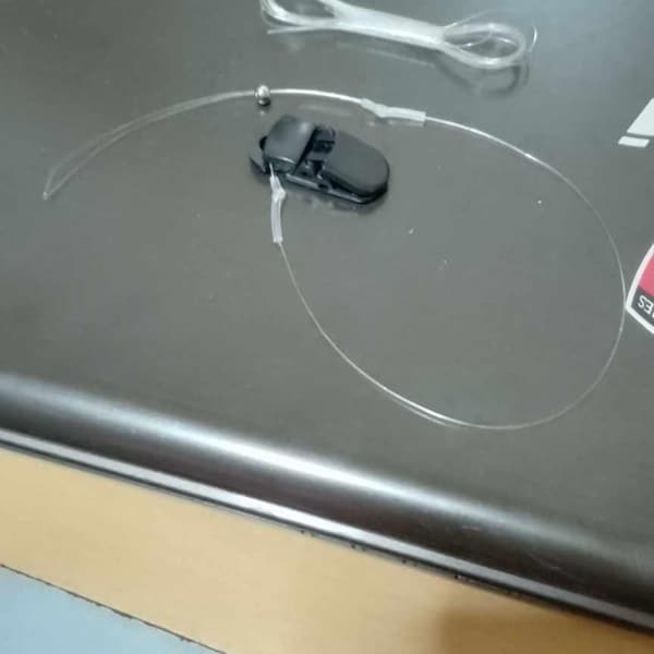 Purple Single Retention Cord Hearing Aid Cochlear Implant Lanyard With ...